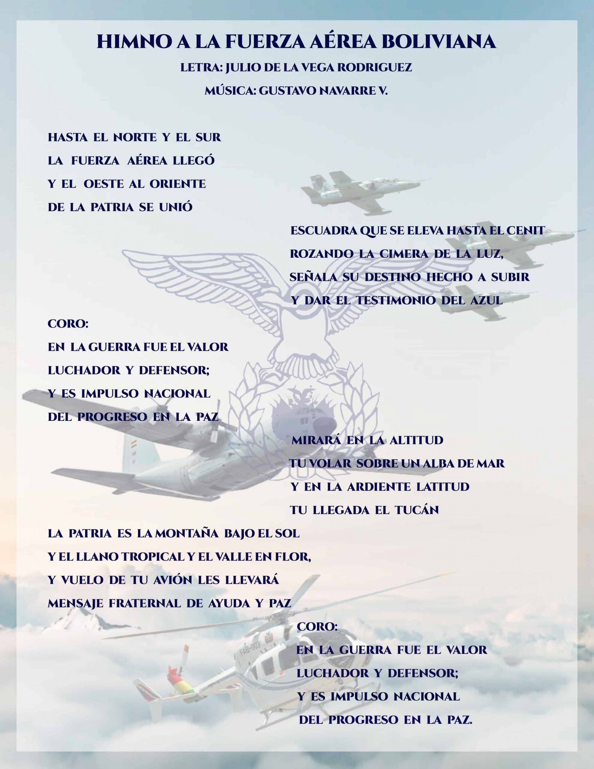 HIMNO A LA FUERZA AÉREA - fab